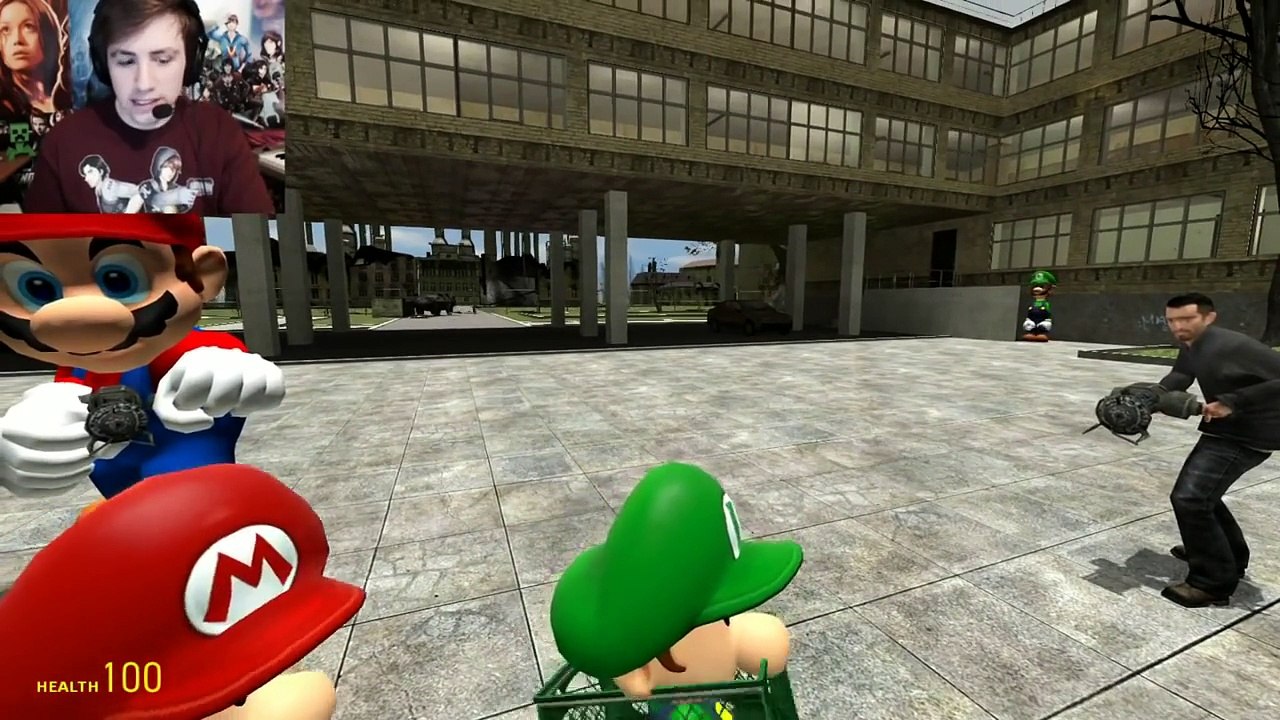 BABY MARIO BROS IN HIGHSCHOOL! Gmod Mario Brothers Mod (Garry's Mod ...