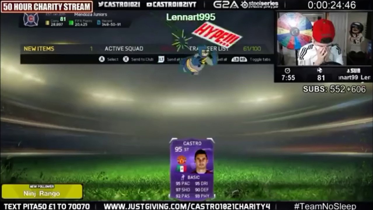 CASTRO FIFA 15 HERO CARD - CASTRO1021 GETS HIS OWN HERO CARD - video ...