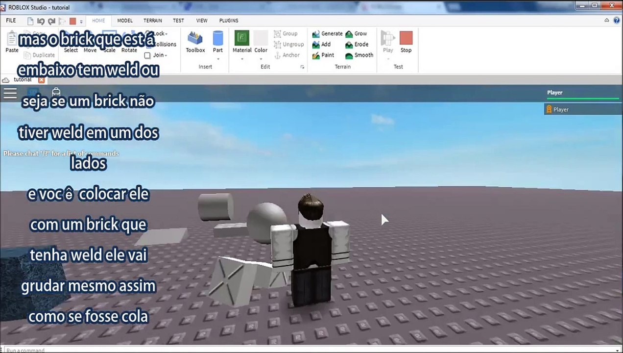 Roblox ( comandos básicos ) Tutorial 2 - video Dailymotion