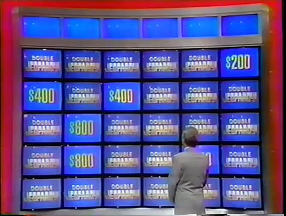 Bernard on Jeopardy - Broadcast May 29 1992 - Double Jeopardy - video ...
