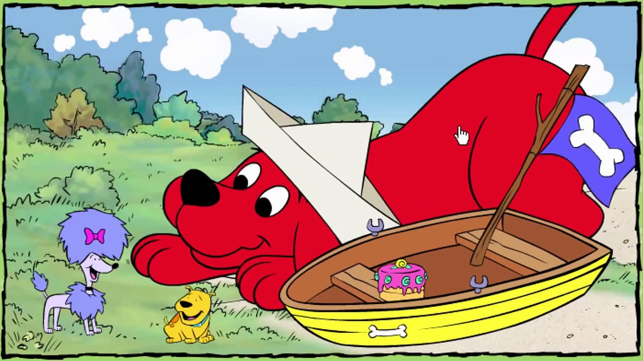 Clifford The Big Red Dog PBS Kids Cartoon Animation Game Episodes ...