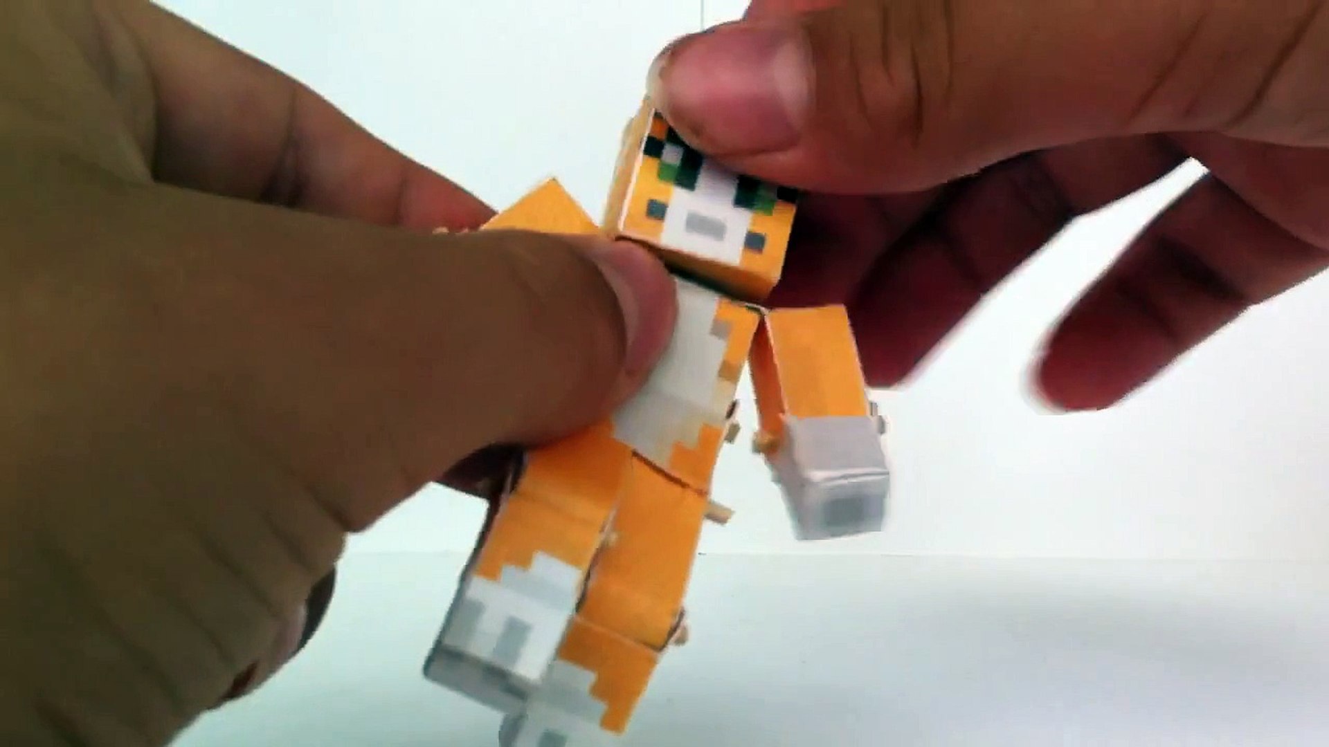 Minecraft Papercraft Stampy Cat