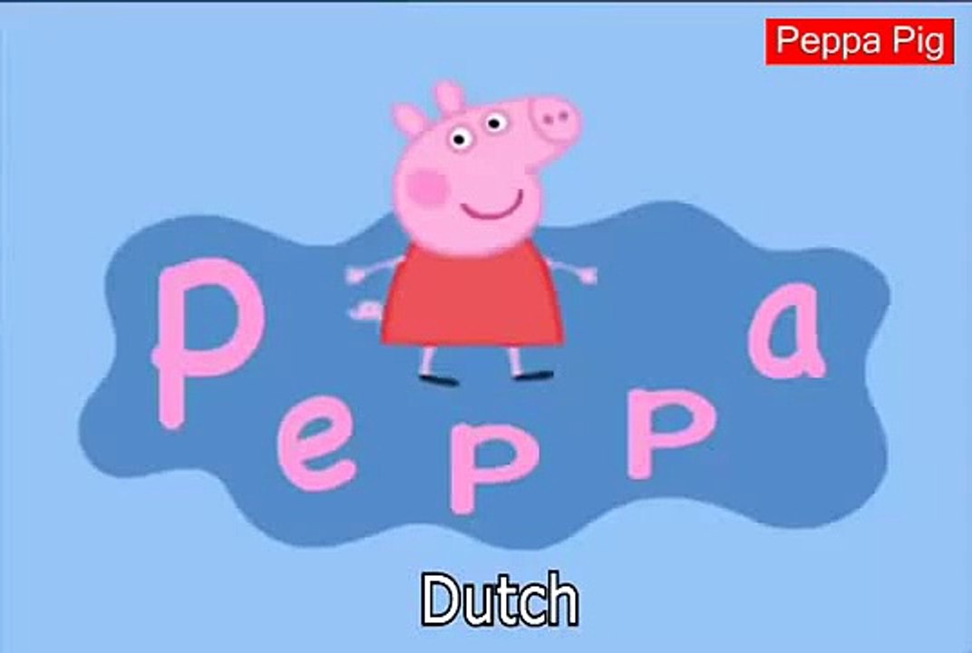 Peppa Pig Intro Multilanguage - video Dailymotion