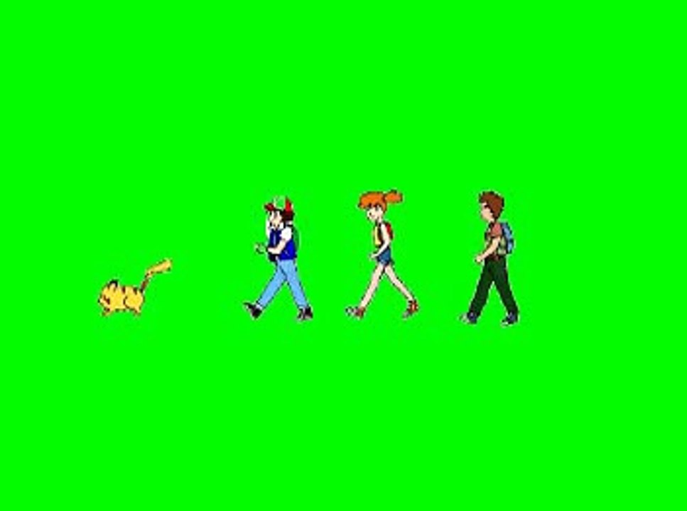 Pokemon Team in Green Screen - video Dailymotion