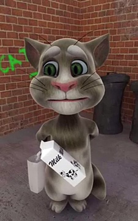 Talking Tom gets a slap in the face! - video Dailymotion