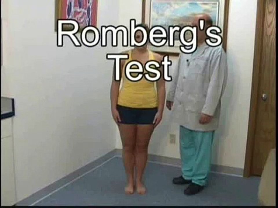 Romberg's Test - video Dailymotion
