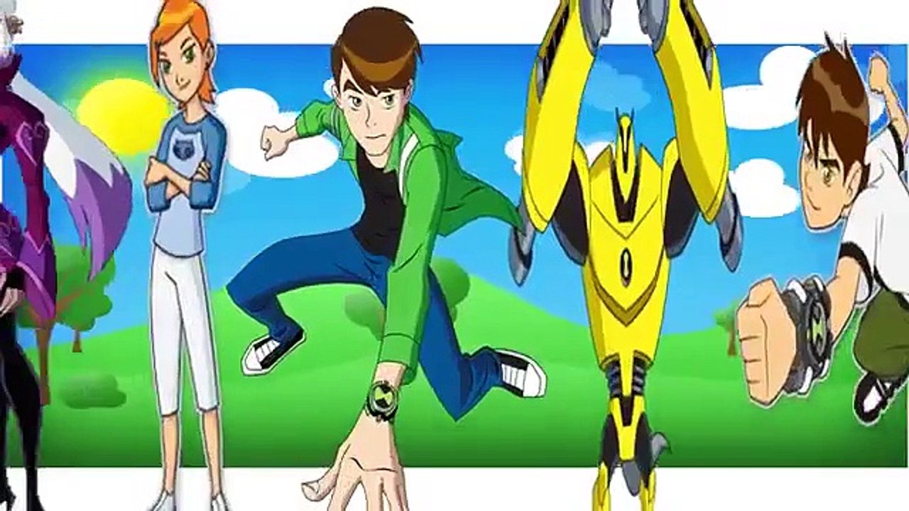 Ben 10 Finger Family Collection Ben 10 Cartoon Animation Nursery Rhymes ...