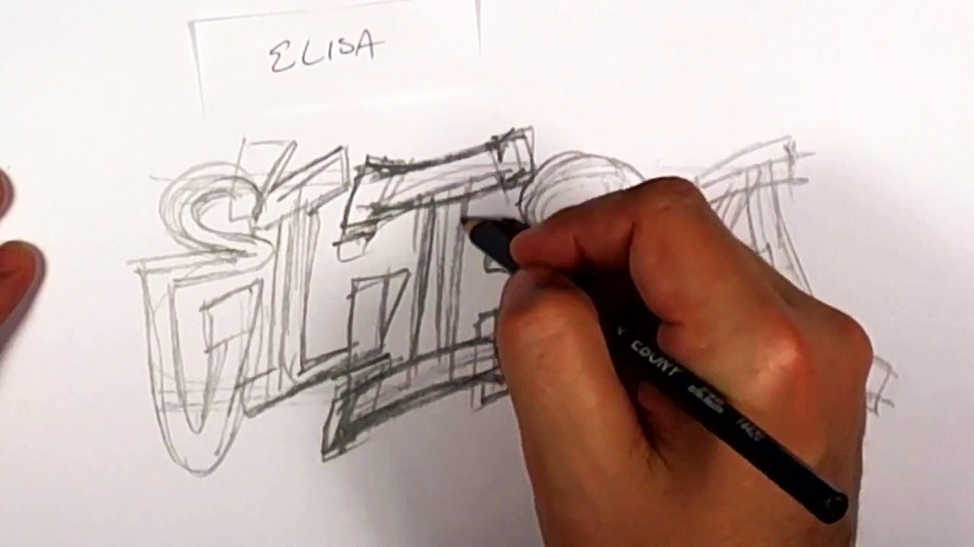 How To Draw Graffiti Letters Write Sarah In Cool Letters