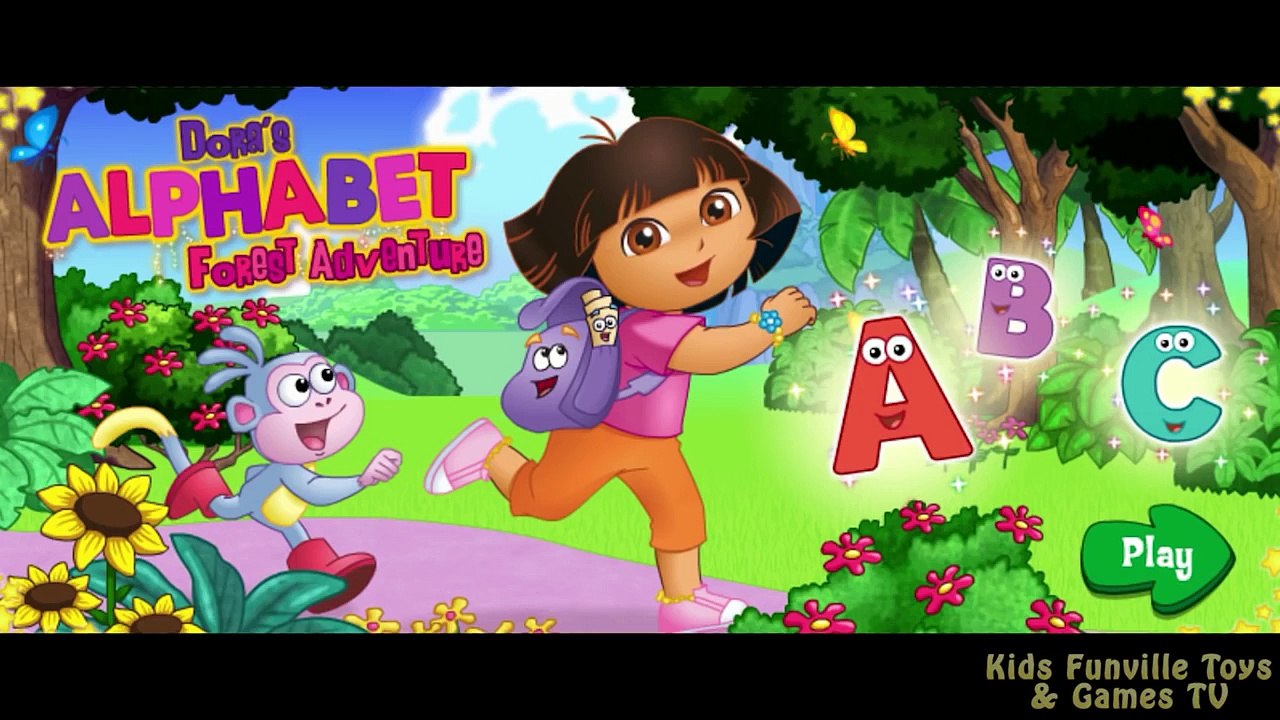 Dora the Explorer - Alphabet Song & Dora ABC Nursery Rhymes Game - Dora ...