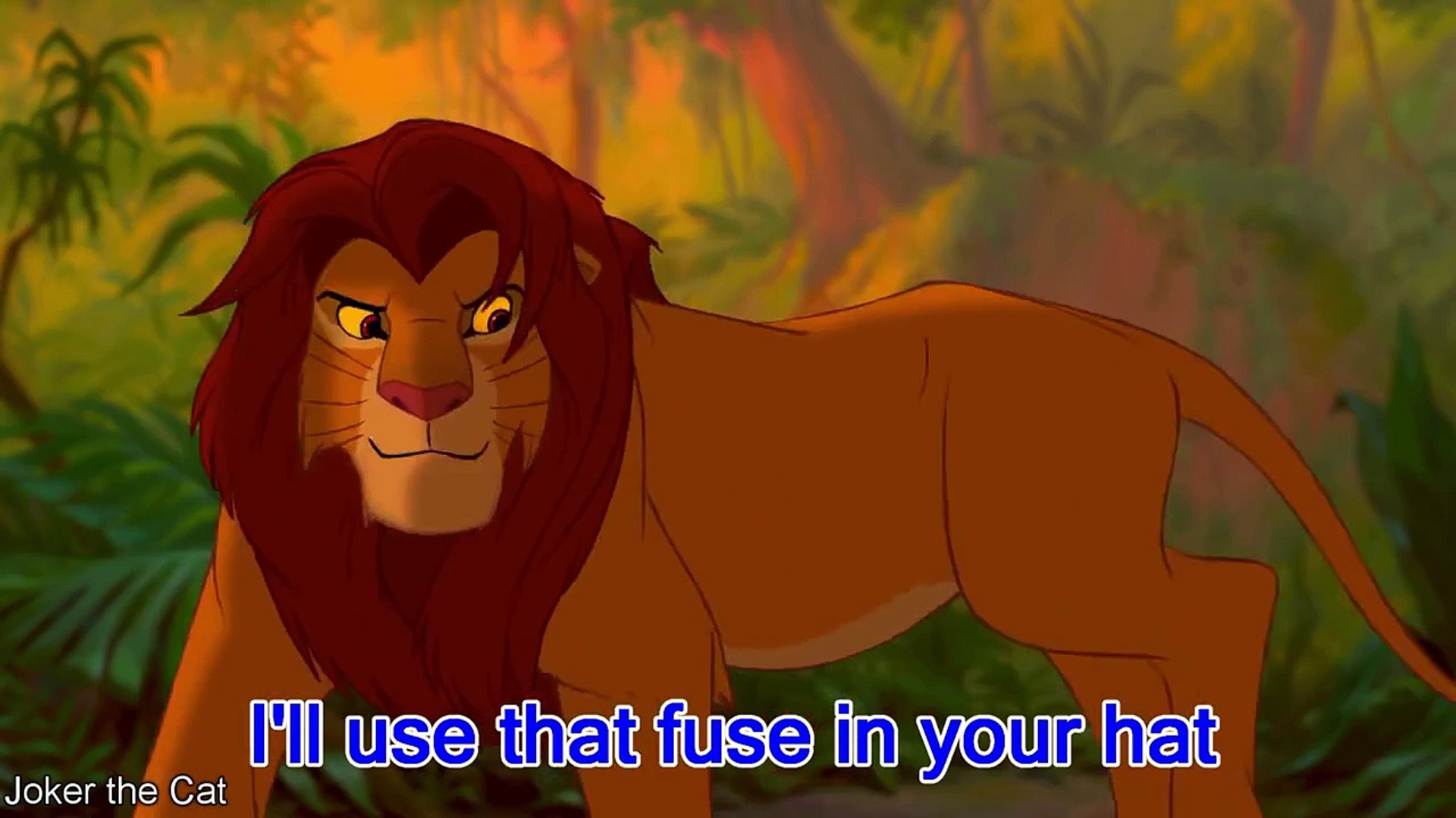 Lion King Simba Vs Scar