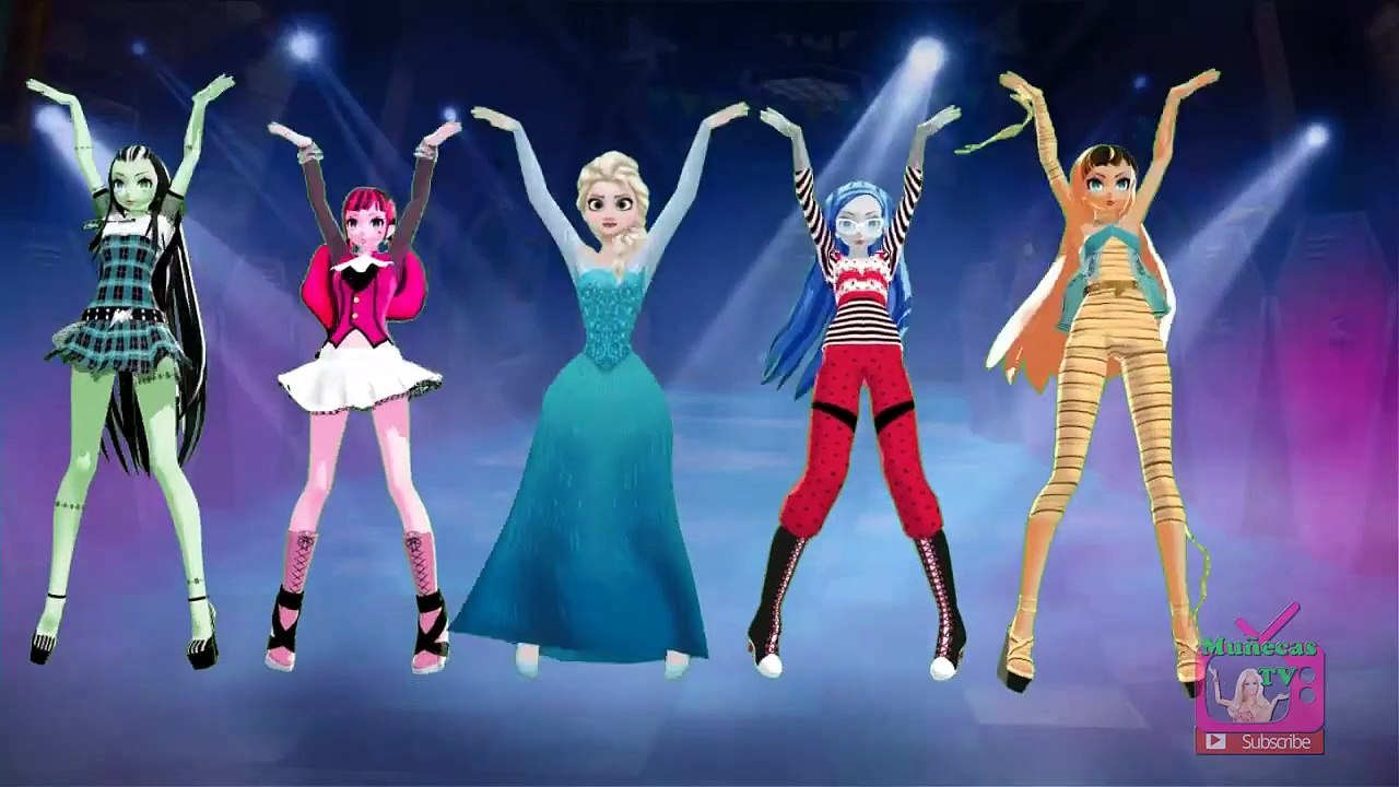 [MMD] Monster High - Fright Song + Frozen Elsa [Dancing Episode ...