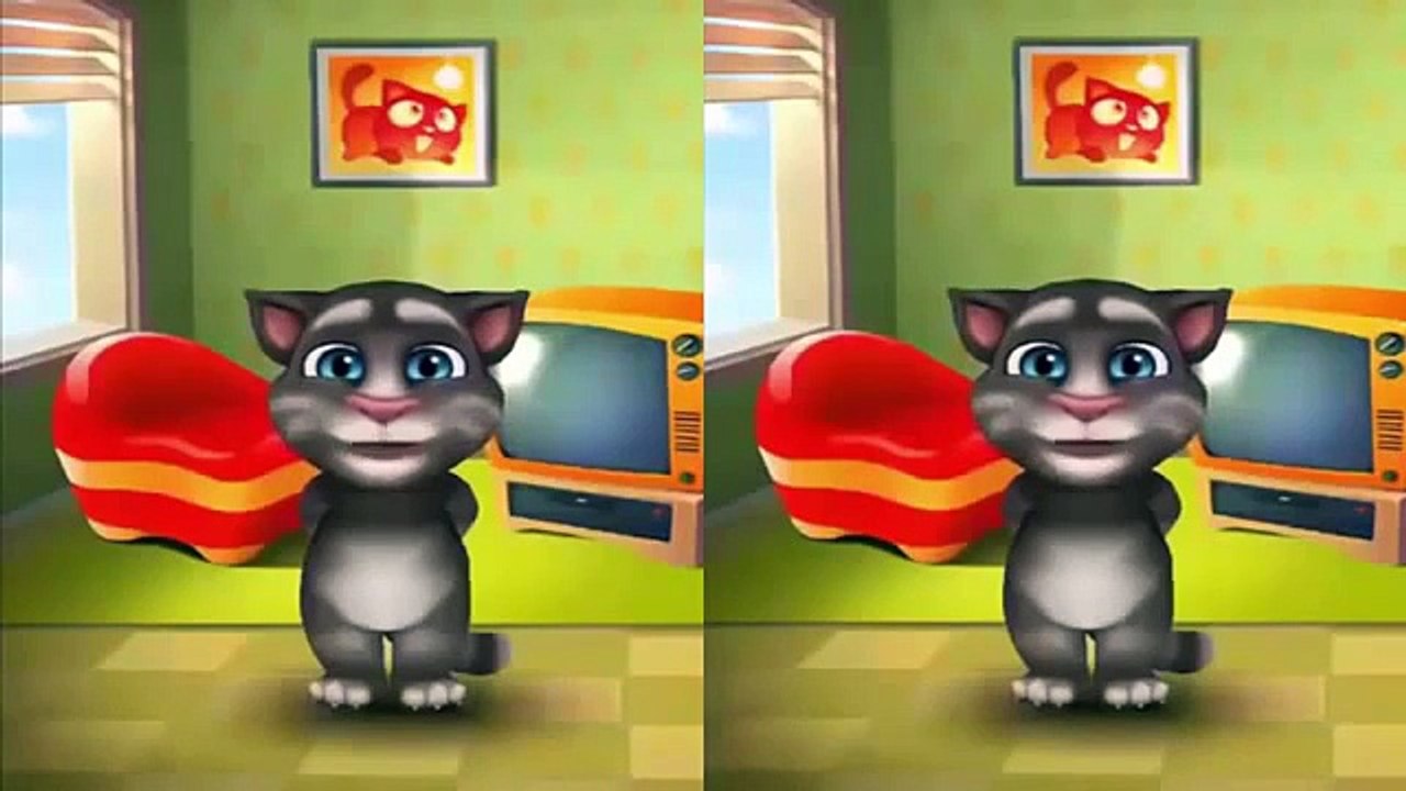 TALKING TOM SING Frère Jacques (Are you sleeping) | Animated Nursery ...