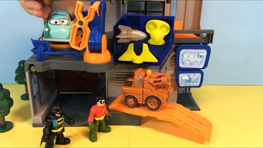 Disney Pixar CARS 2 Movie Imaginext Playset Spy Mater toys batman robin ...