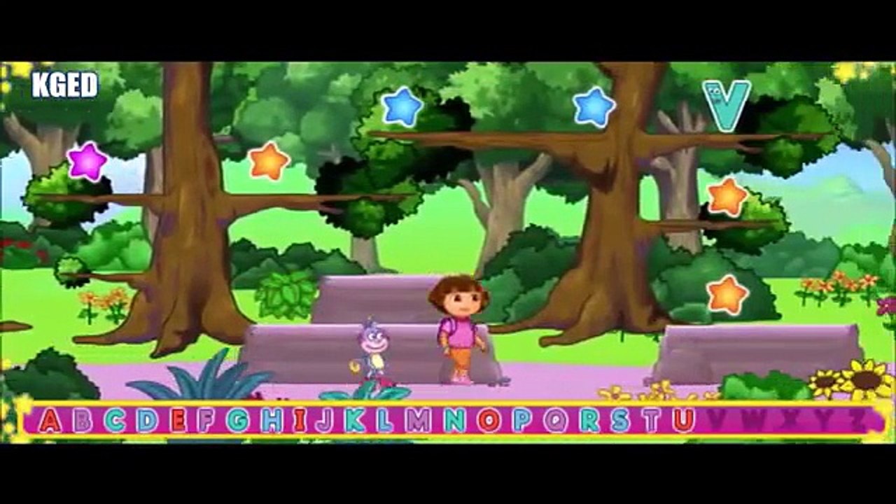 ABC Song ♯ ABC Songs for Children ♯ Dora the Explorer Alphabet Game ...