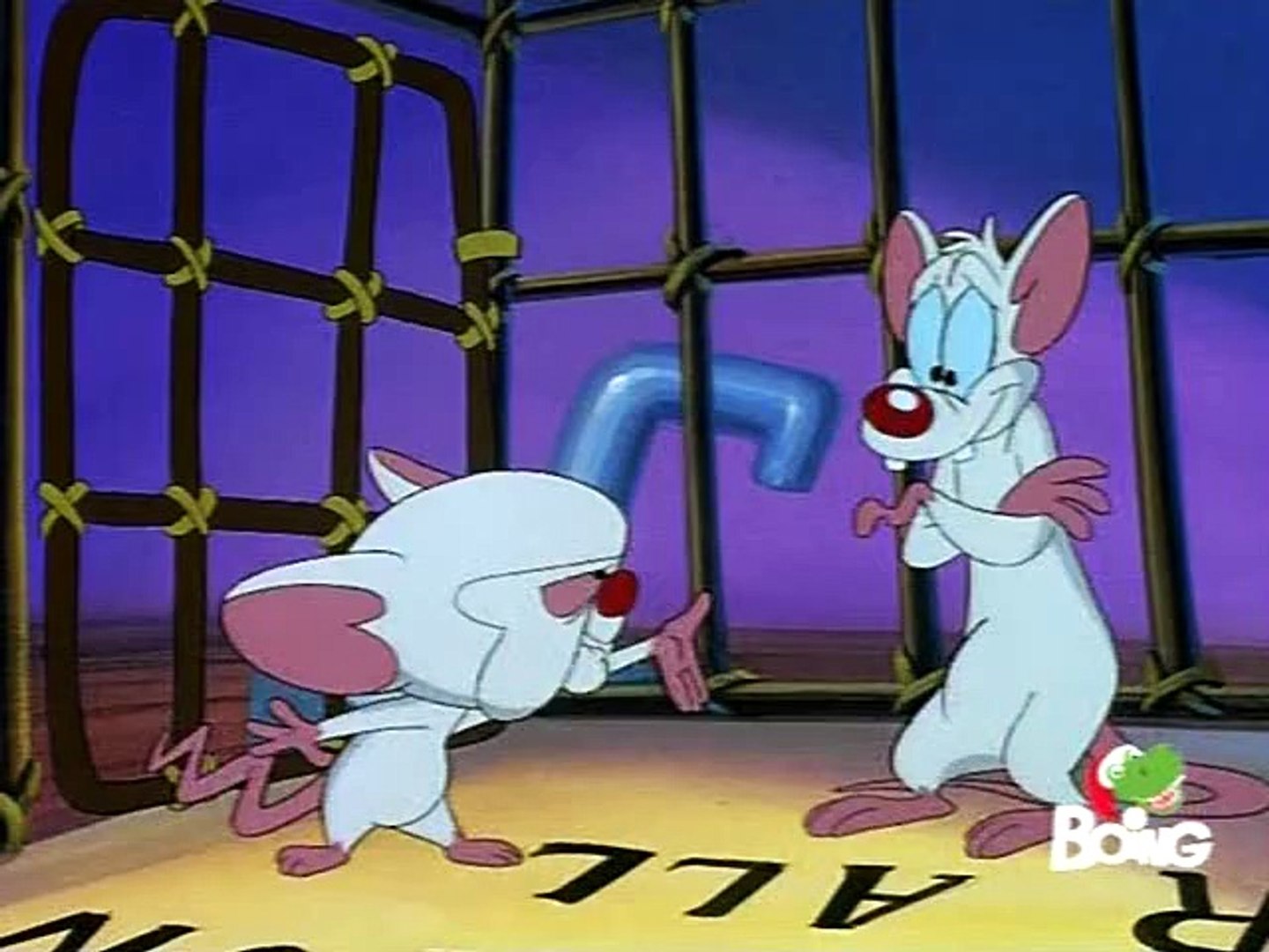 Cartone Animato Cervello Mignolo Mignolo Col Prof. Pinky And The