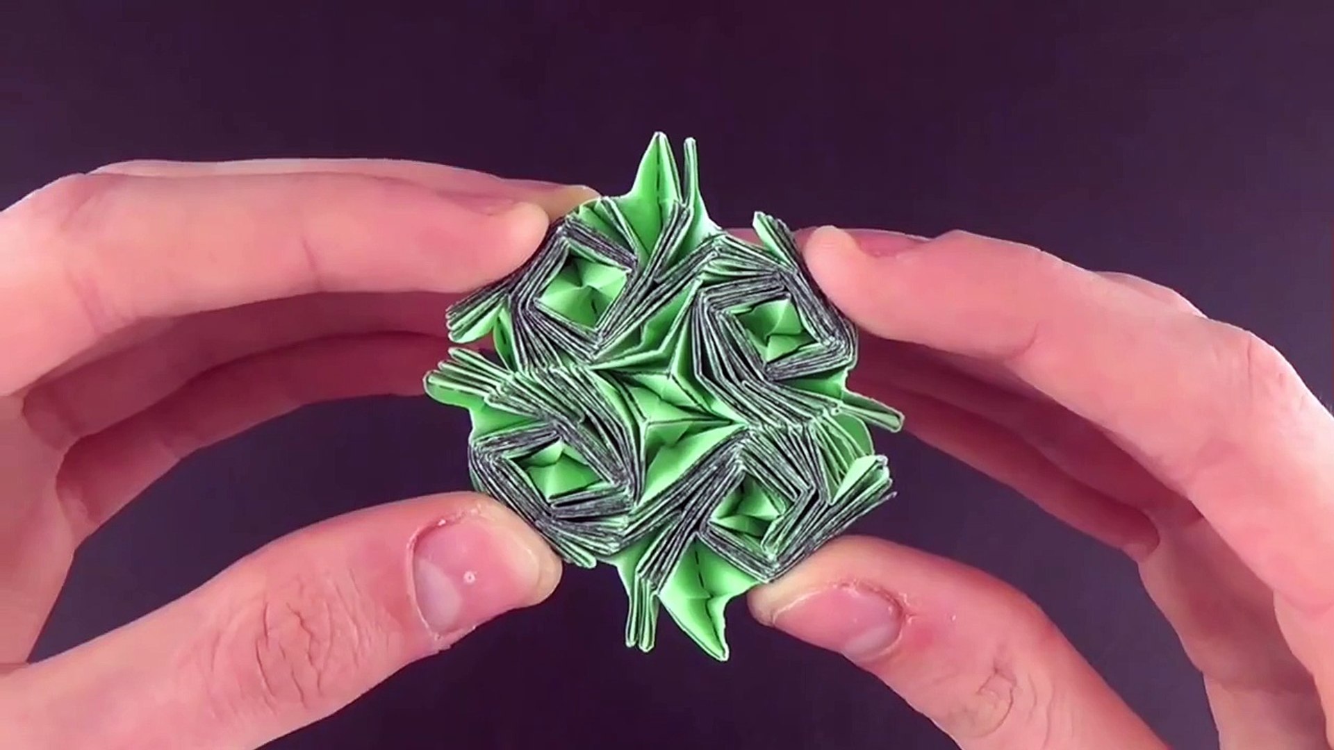 Origami Flasher Origami Concentric Flasher Timelapse #foryoupage #fyp