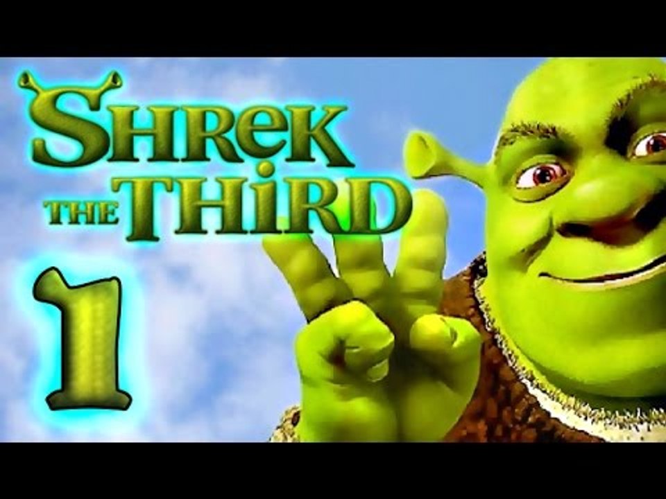 Shrek The Third Walkthrough Part 1 (PS2, PSP, Wii, PC) Intro + The ...