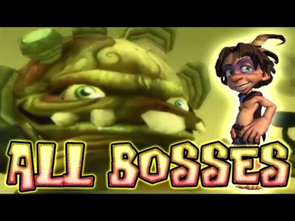 Tak and the Guardians of Gross All Bosses | Boss Battles (PS2, Wii ...