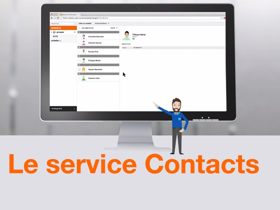 Le Service Contacts sur le Portail Orange.fr - Orange - Vidéo Dailymotion