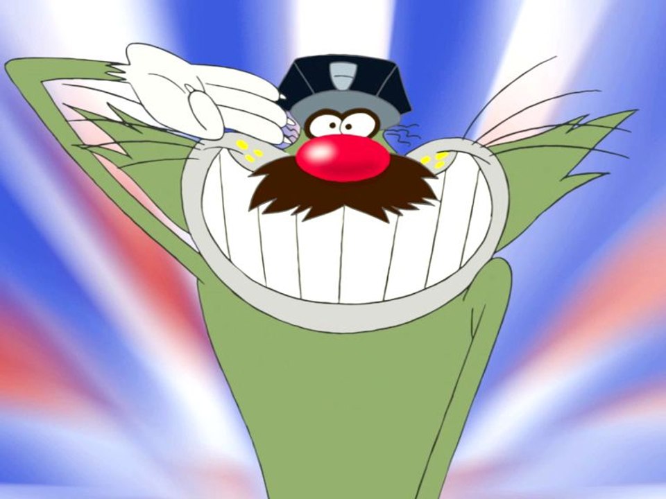 Oggy and the Cockroaches - TO SERVE AND PROTECT (S03E35) Full Episode ...