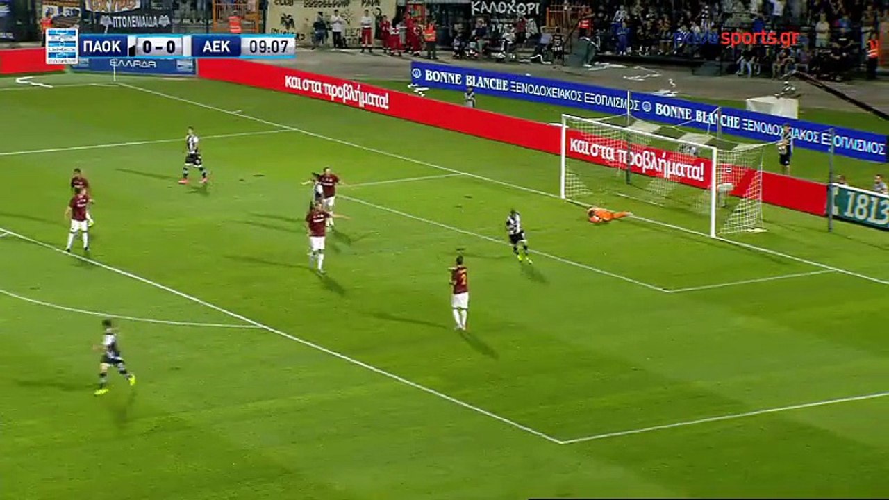 ΠΑΟΚ-ΑΕΚ_ 2-1 (4η αγ. 23-9-2015) - video Dailymotion