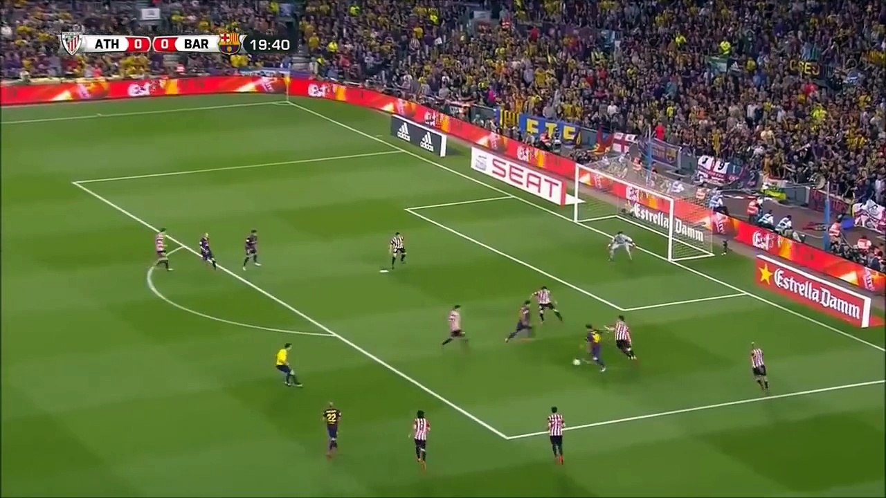 Messi Impossible goal vs Athletic Bilbao 2015 English Commentary HD ...
