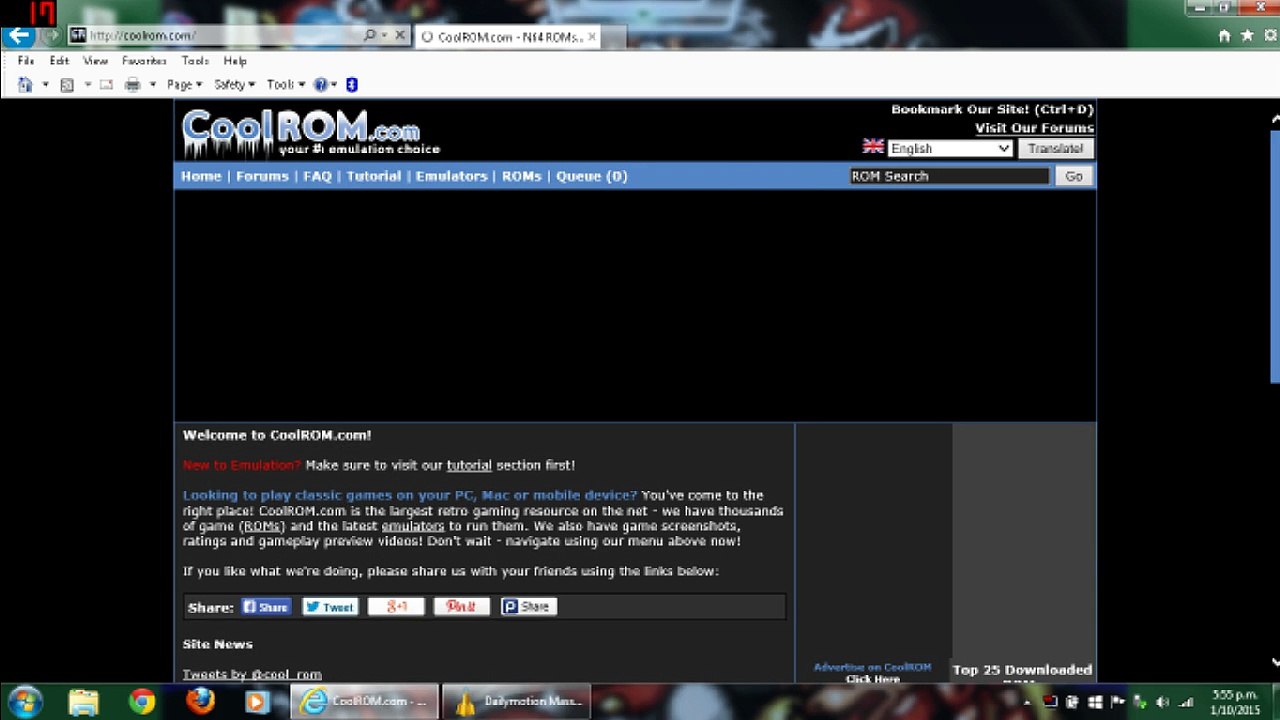 Proof that the CoolROM Downloader isn't safe - video Dailymotion