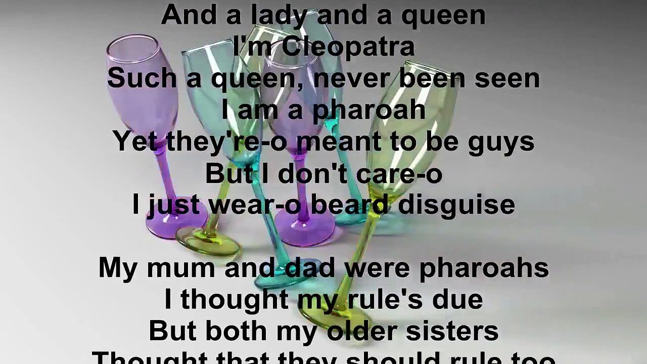 Horrible Histories – Cleopatra Song Lyrics - video Dailymotion
