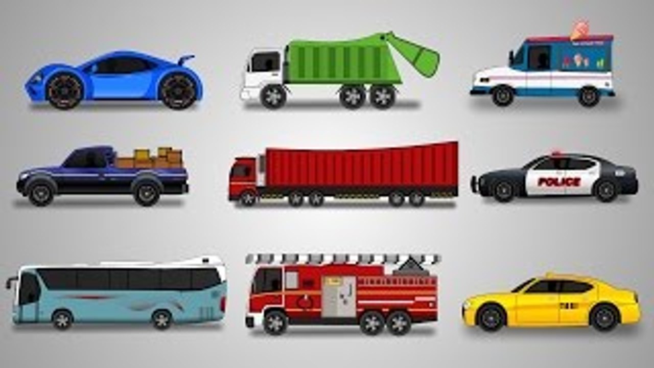Learning Street Vehicles | Street Cars and Trucks | Children’s ...