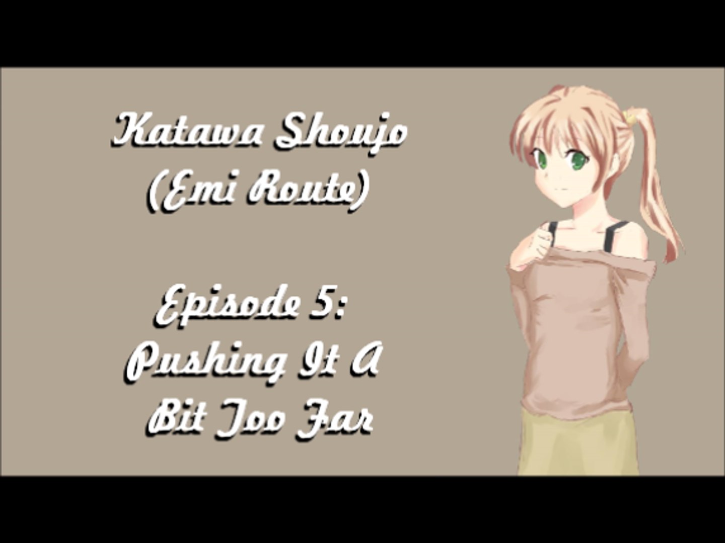 Katawa Shoujo Emi Emi Is Best Katawa Shoujo – PAOM