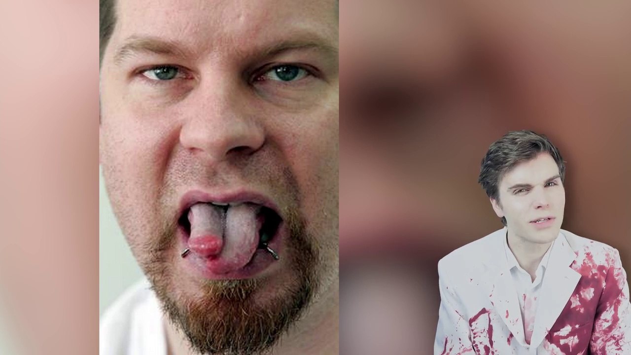 Tongue Splitting Gone Wrong - Dailymotion Video