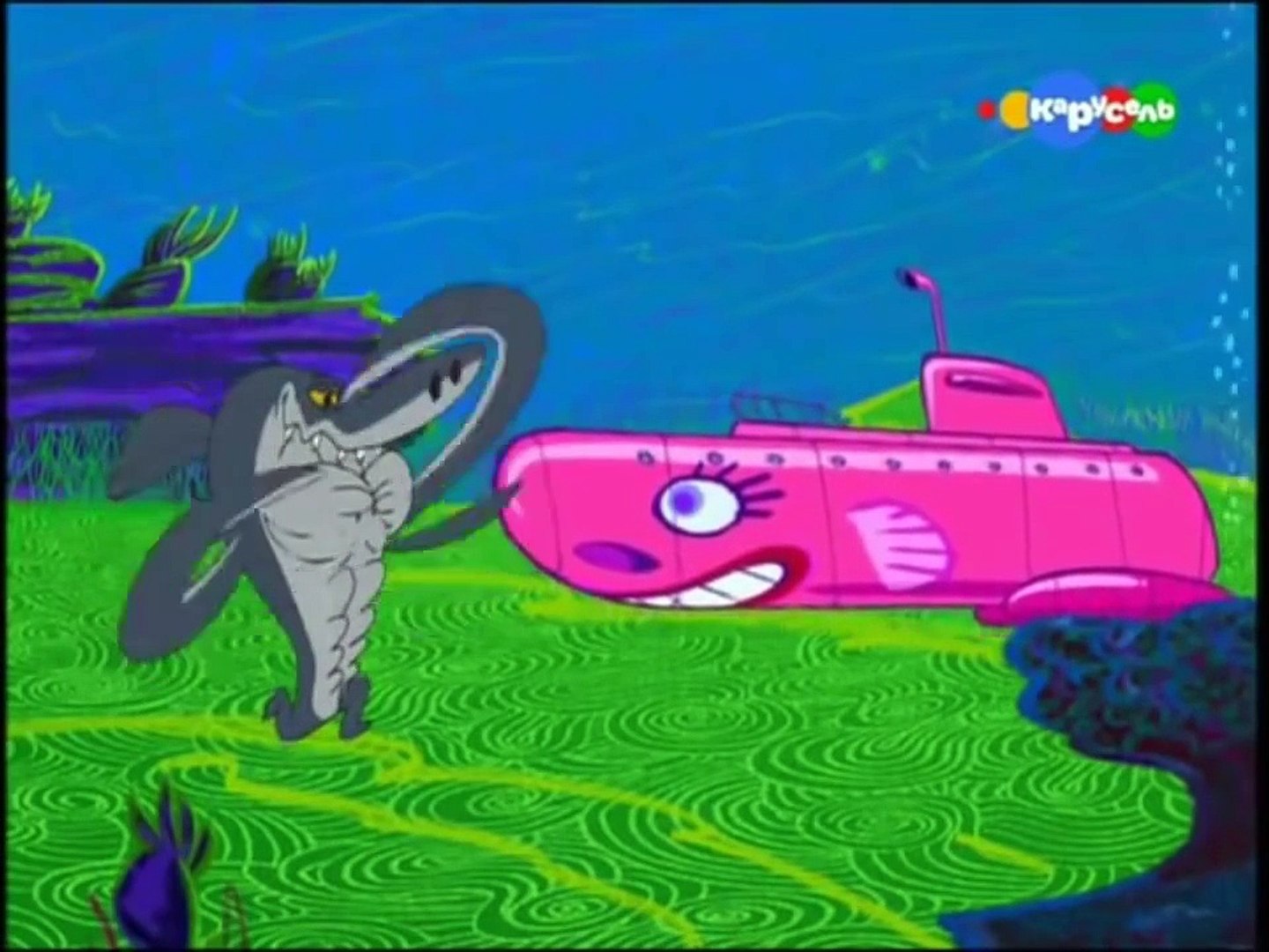 Zig And Sharko Muscle