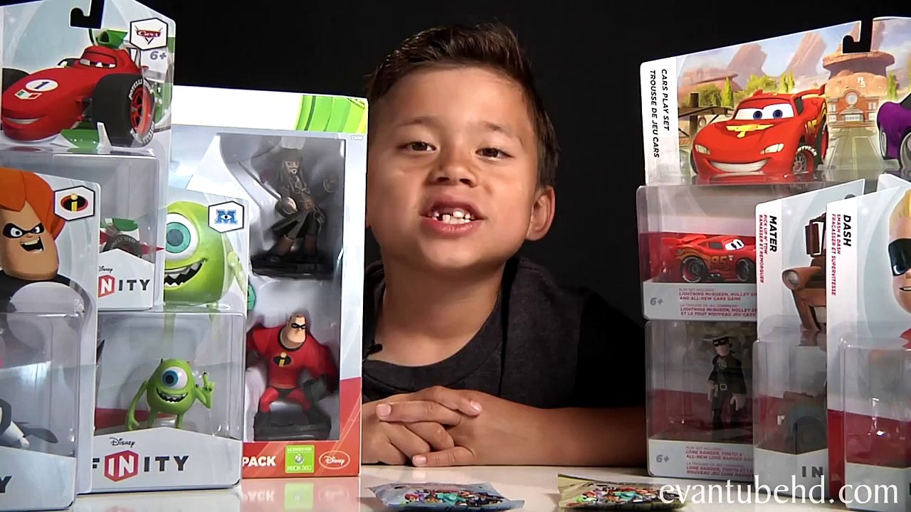 DISNEY INFINITY Overview, Unboxing & Review with EvanTubeHD Gameplay ...