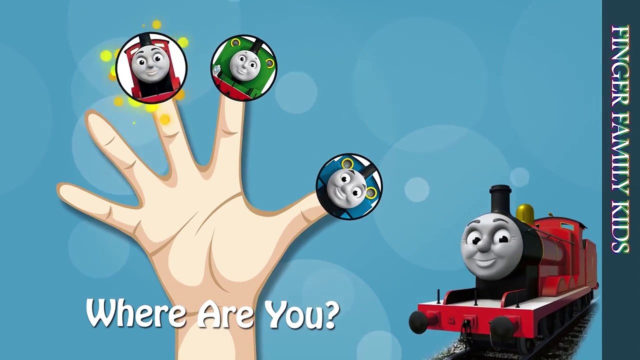 Finger Family Song Thomas and Friends Nursery Rhyme - Dailymotion Video