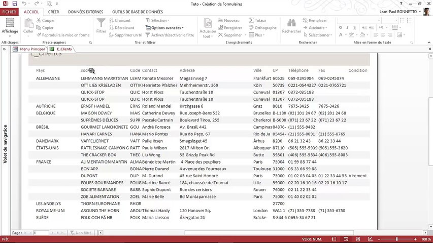 Microsoft Access par Learnaccess - dailymotion