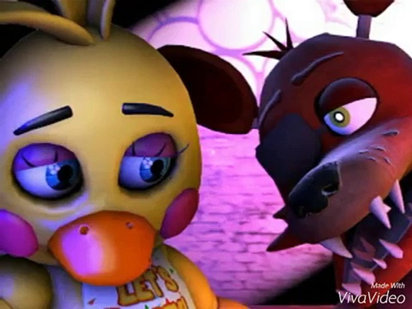 Toy Chica Kisses Foxy