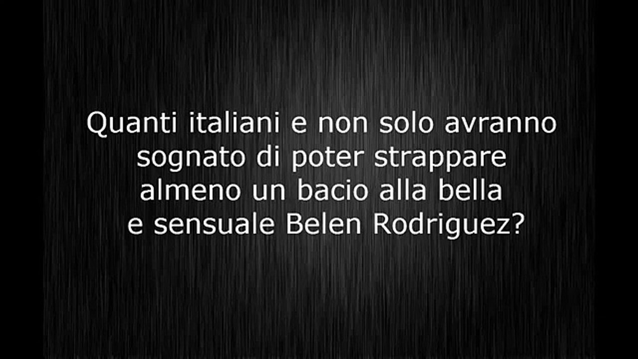 Malgioglio shock: "Belen mi ha dato un bacio alla francese" - Video ...