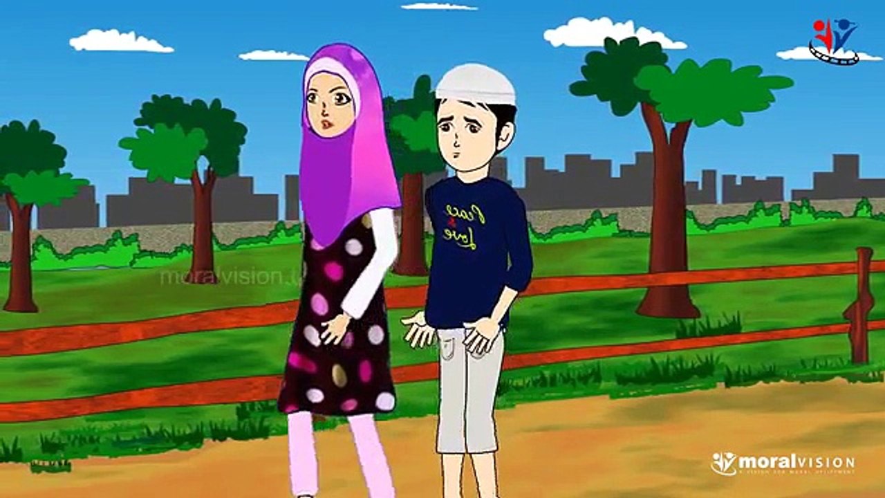 Abdul Bari Backbiting - English Version Cartoons - Islamic cartoon ...
