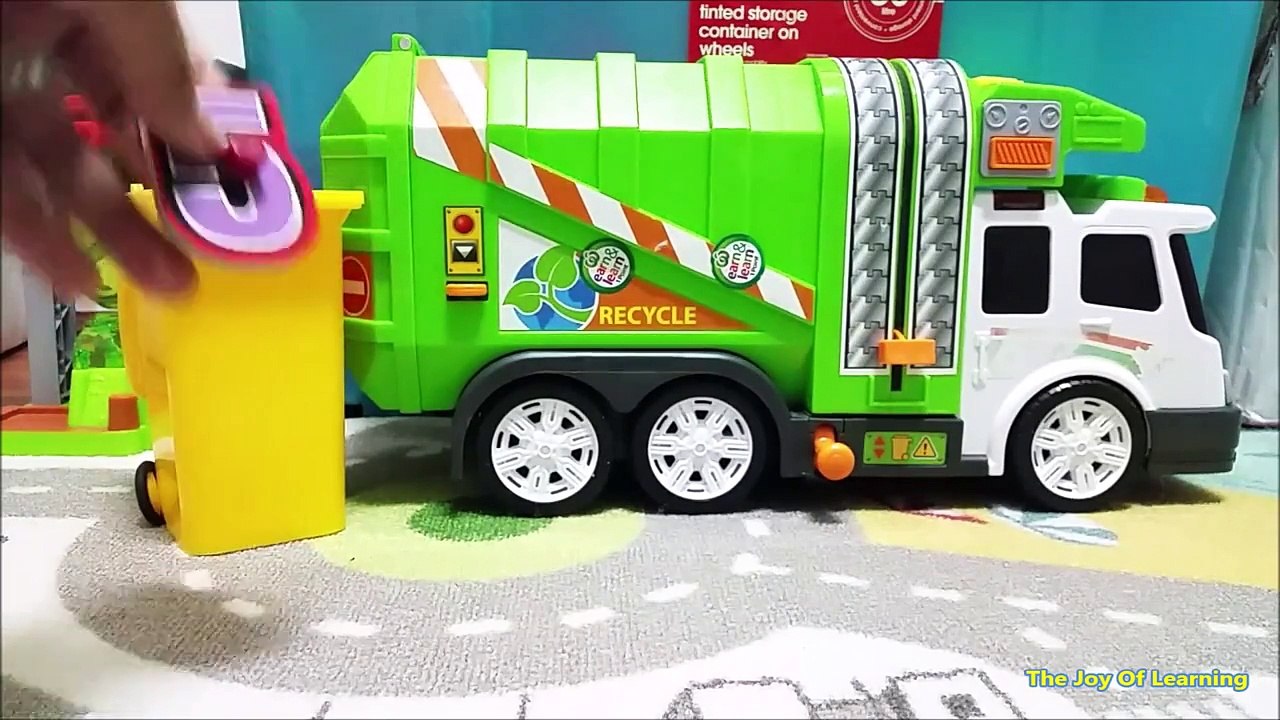 Garbage Truck Learning Numbers 1 10 Garbage Truck Videos for Children ...