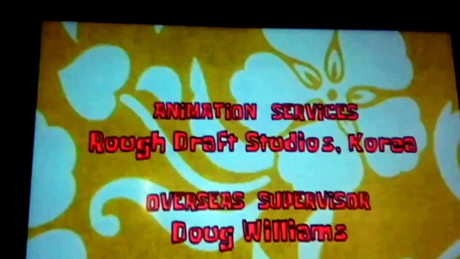 Spongebob Squarepants Ending Credits Sweatin' It' Title Card | Rare