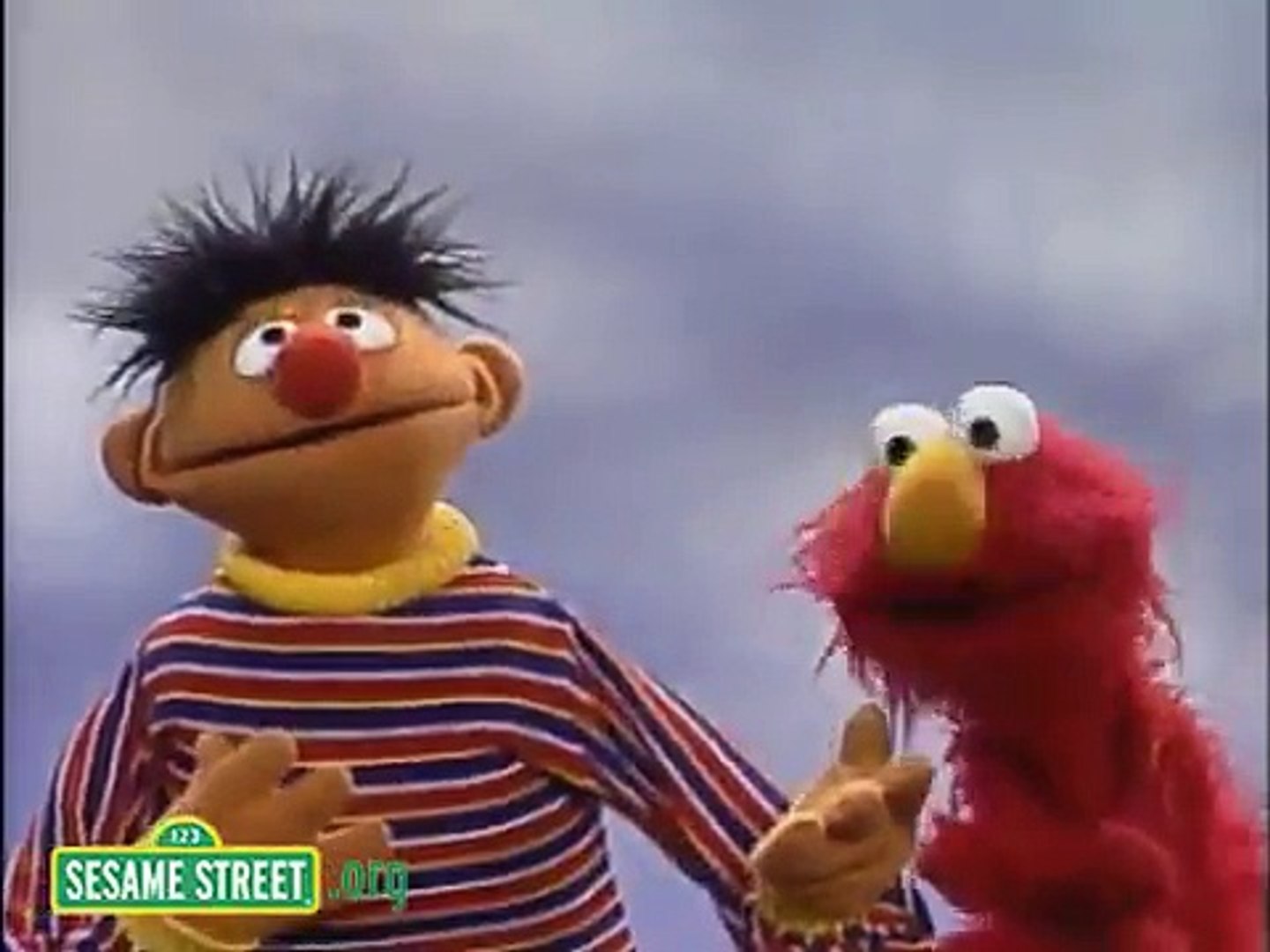 Ernie Sesame Street Face Ernie, Big Bird, Cookie Monster, Elmo, Sesame