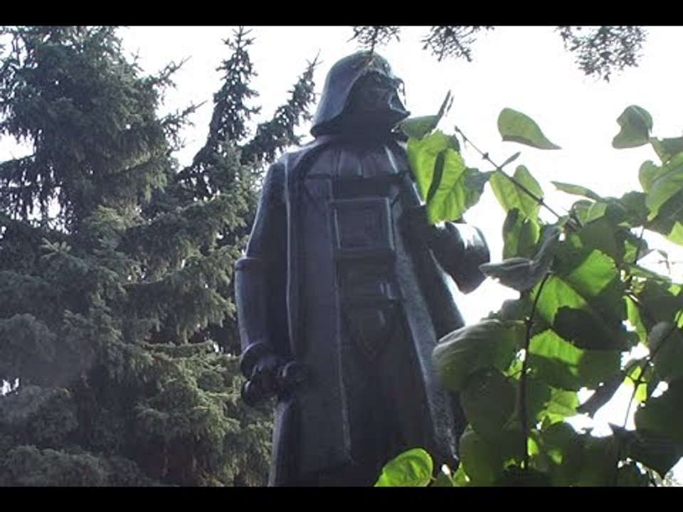 Lenin statue turned into Star Wars' Darth Vader to radiate free Wi-Fi ...