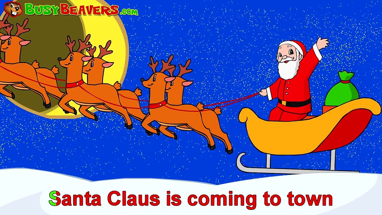 “Santa Claus Is Coming To Town“ | Busy Beavers, Babies, Toddlers ...