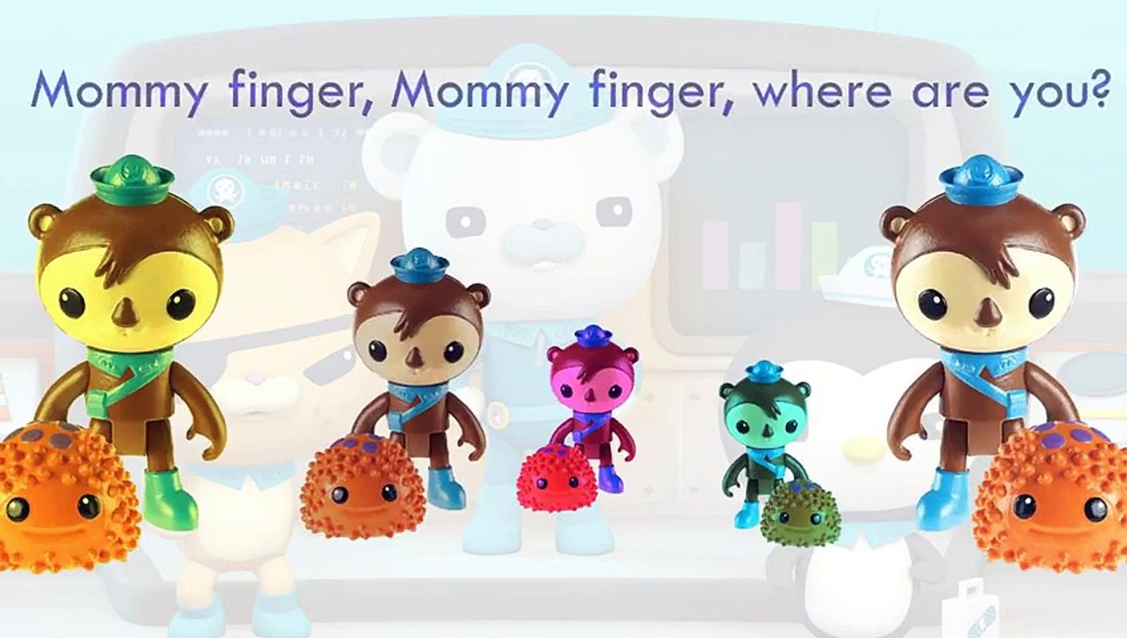 Octonauts Finger Family Song Daddy Finger Nursery Rhymes Kitty Cat ...