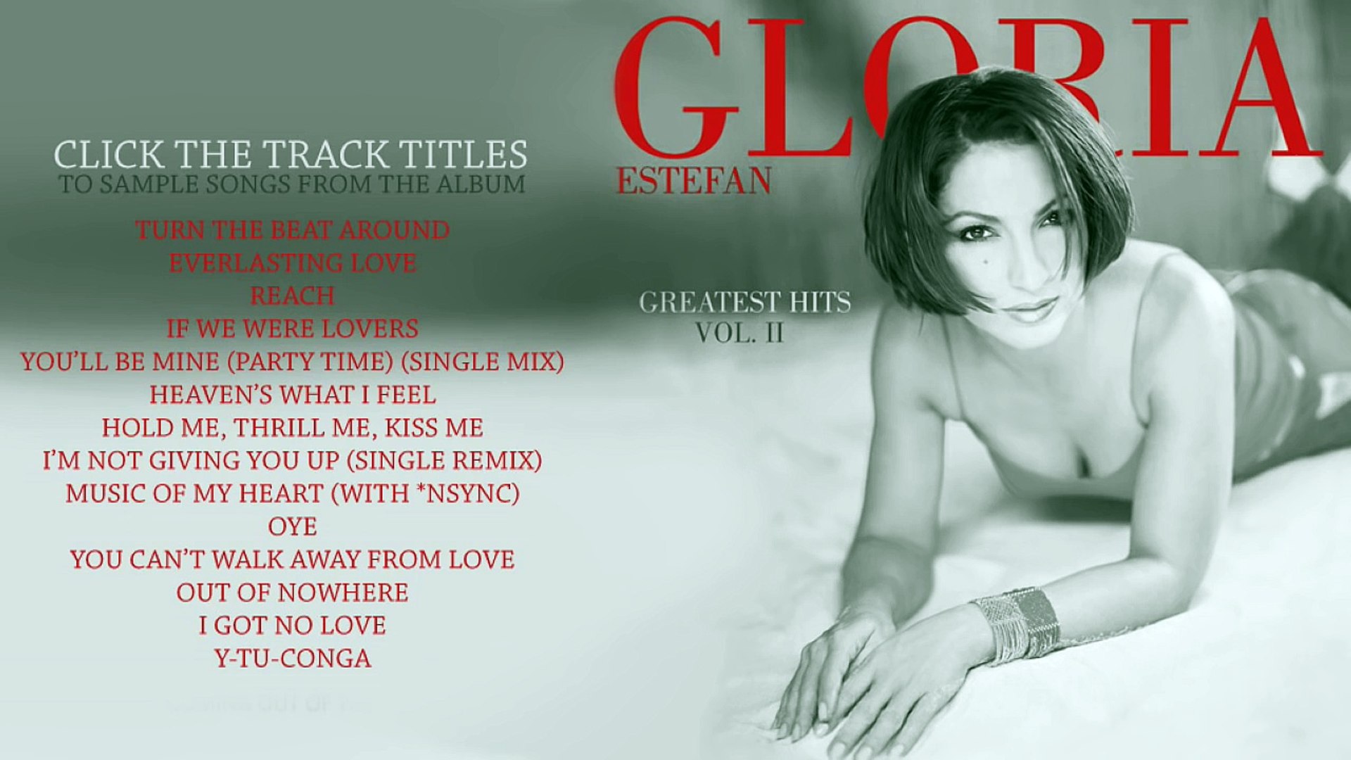 Gloria Estefan Album