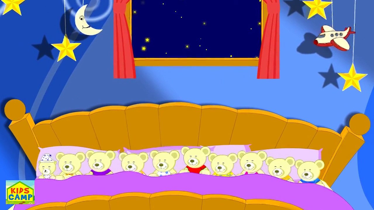 Ten in the Bed | Nursery Rhyme | Popular Nursery Rhyme by KidsCamp ...
