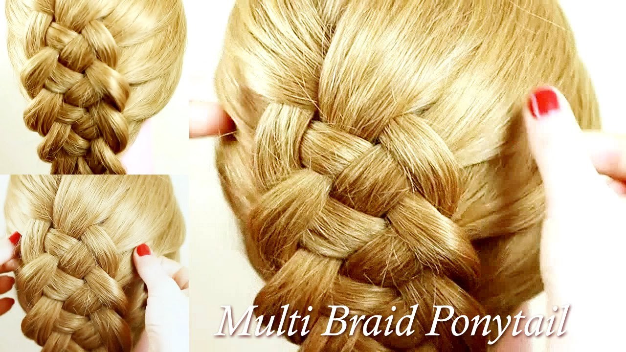 Five Strands Braid Hairstyle Tutorial - video Dailymotion
