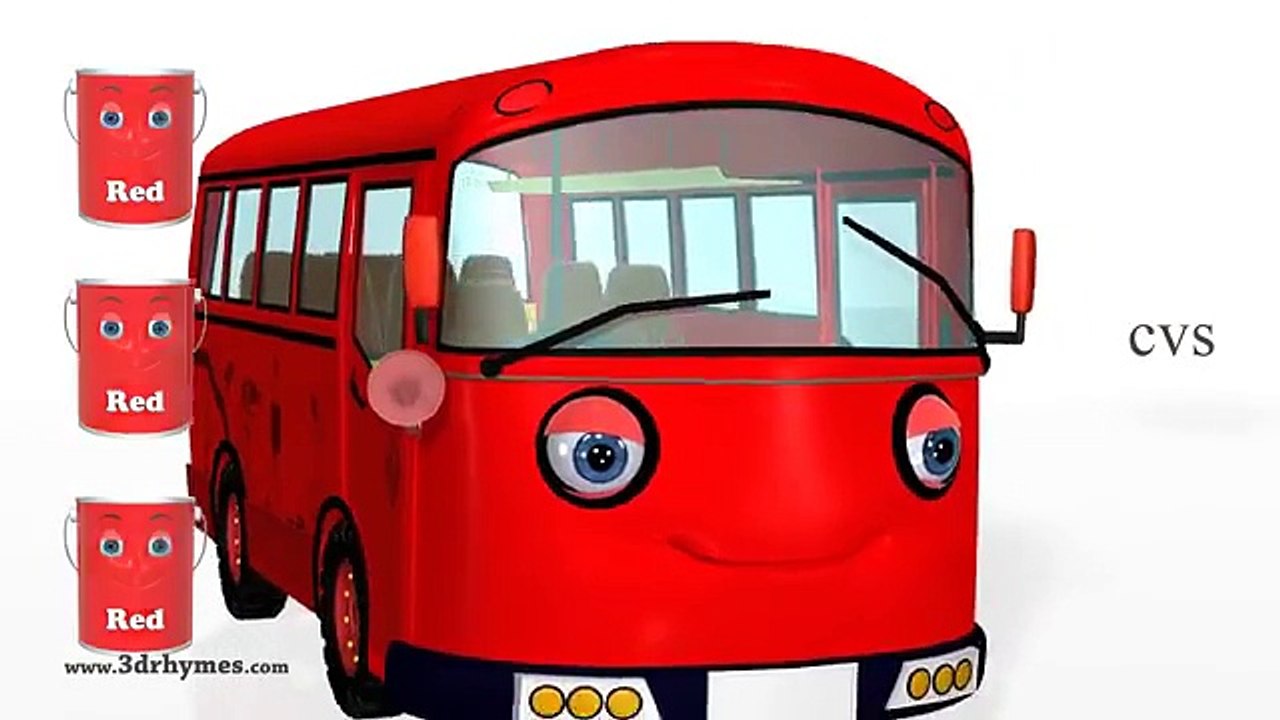 Learn Colors Song 2 - 3D Animation Colors Nursery Rhymes for children ...