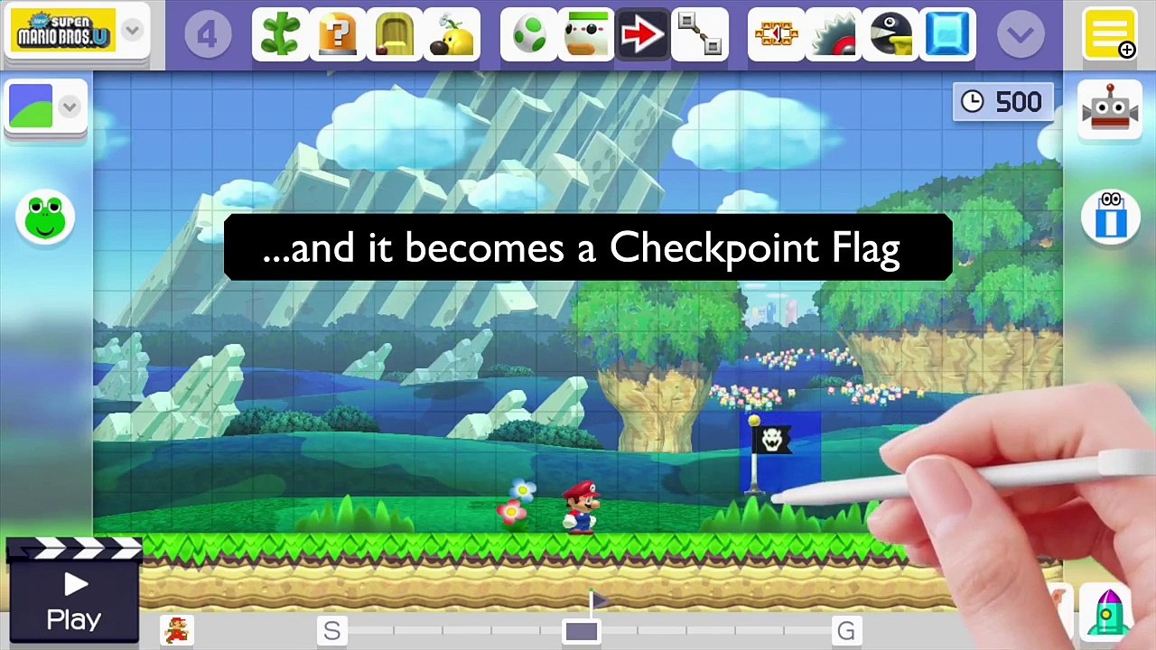 Super Mario Maker - Checkpoint! - Vidéo Dailymotion