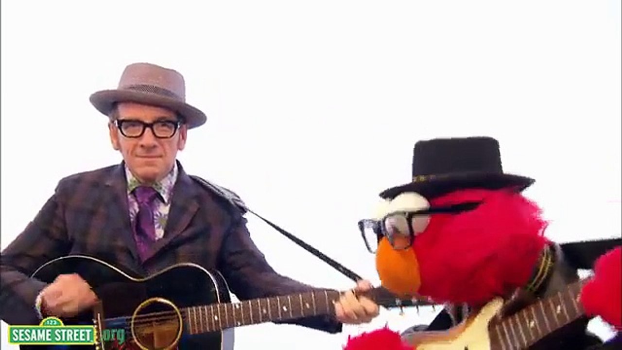 Sesame Street: Elvis Costello & Elmo Monster Went and Ate My Red 2 ...